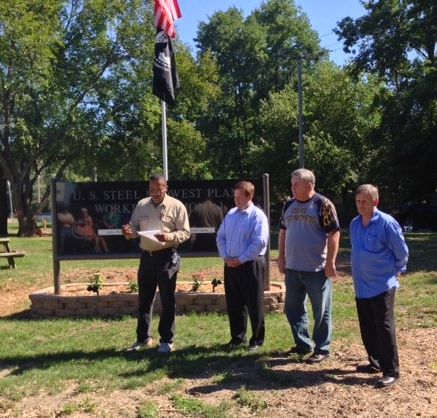 Steelworkers honor those killed in mill