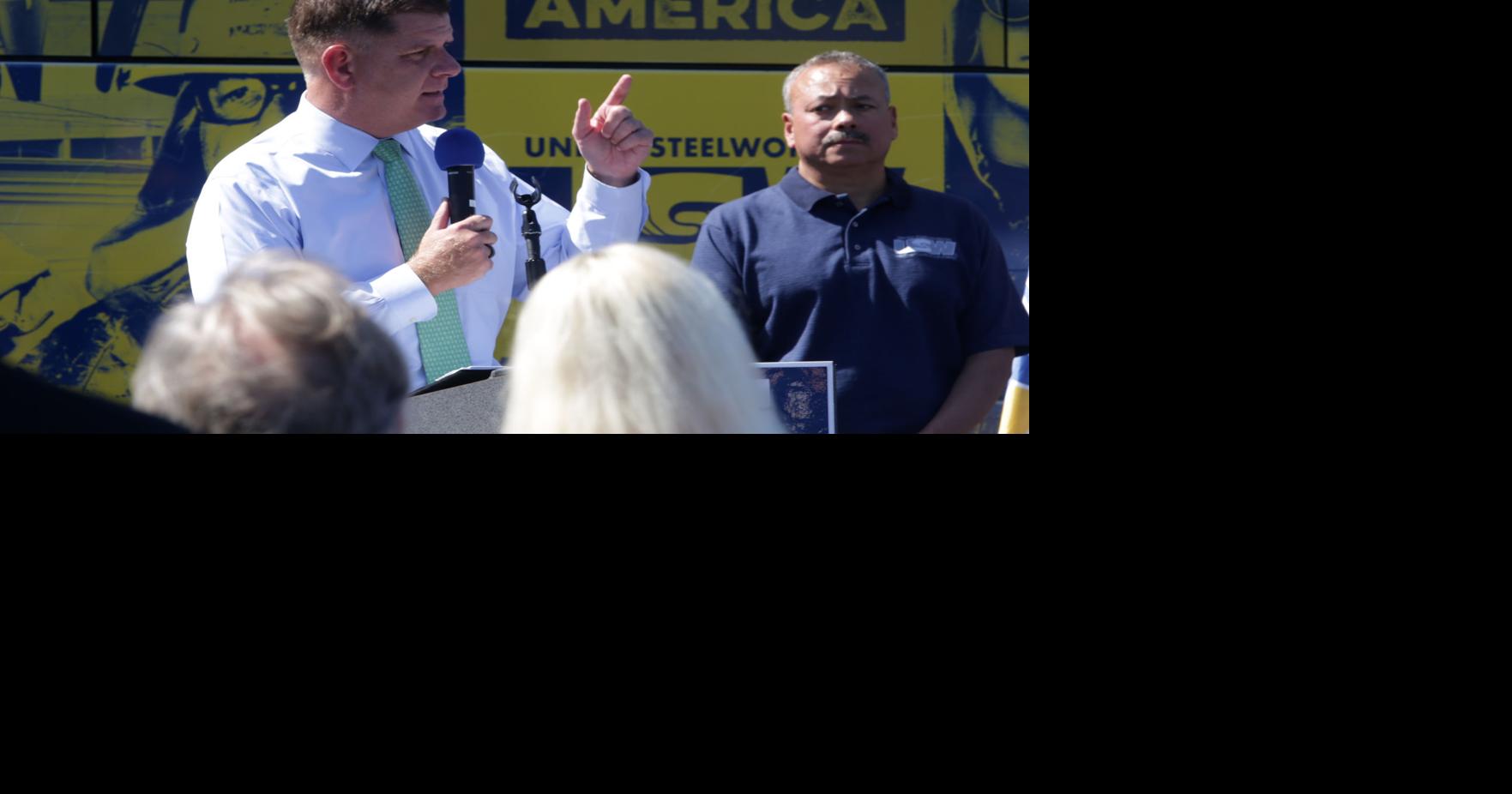 Secretary of labor, USW president rally support for infrastructure: 'We ...