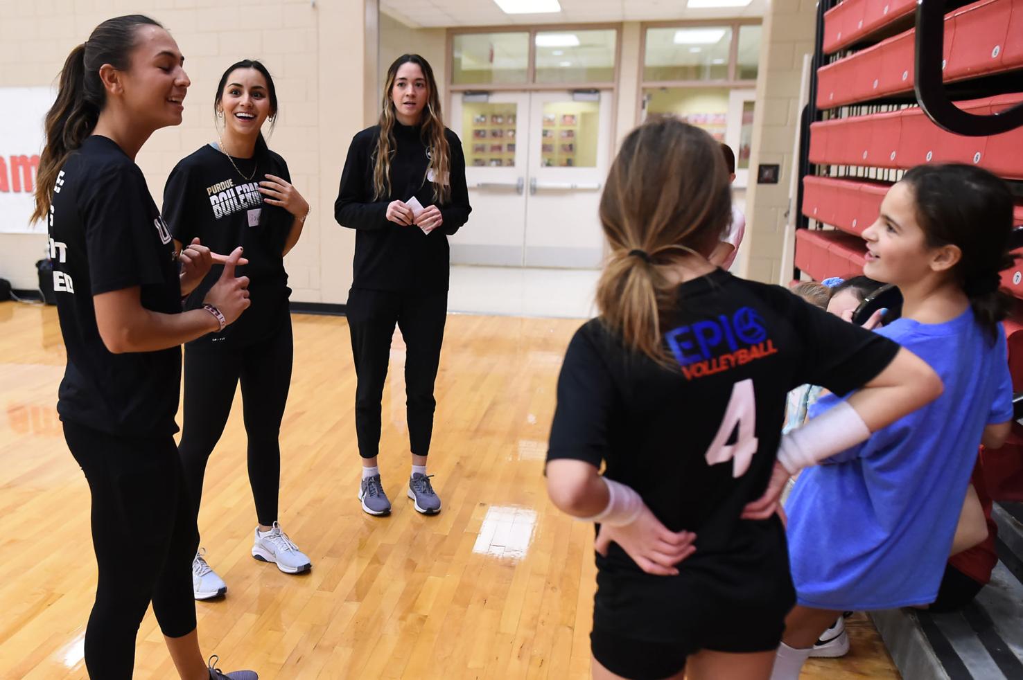 Back home again in Indiana: Alaina, Morgan and Savana Chacon return to ...