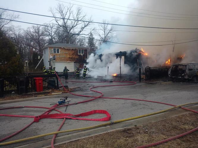 Cedar Lake home burns in Saturday morning fire