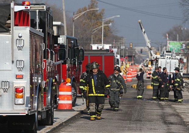 Roof fire damages Dolton manufacturing plant