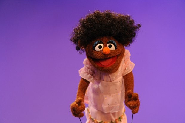 Curly haired Muppet is role model for little girls