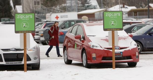 Zipcars offer new twist on ride sharing