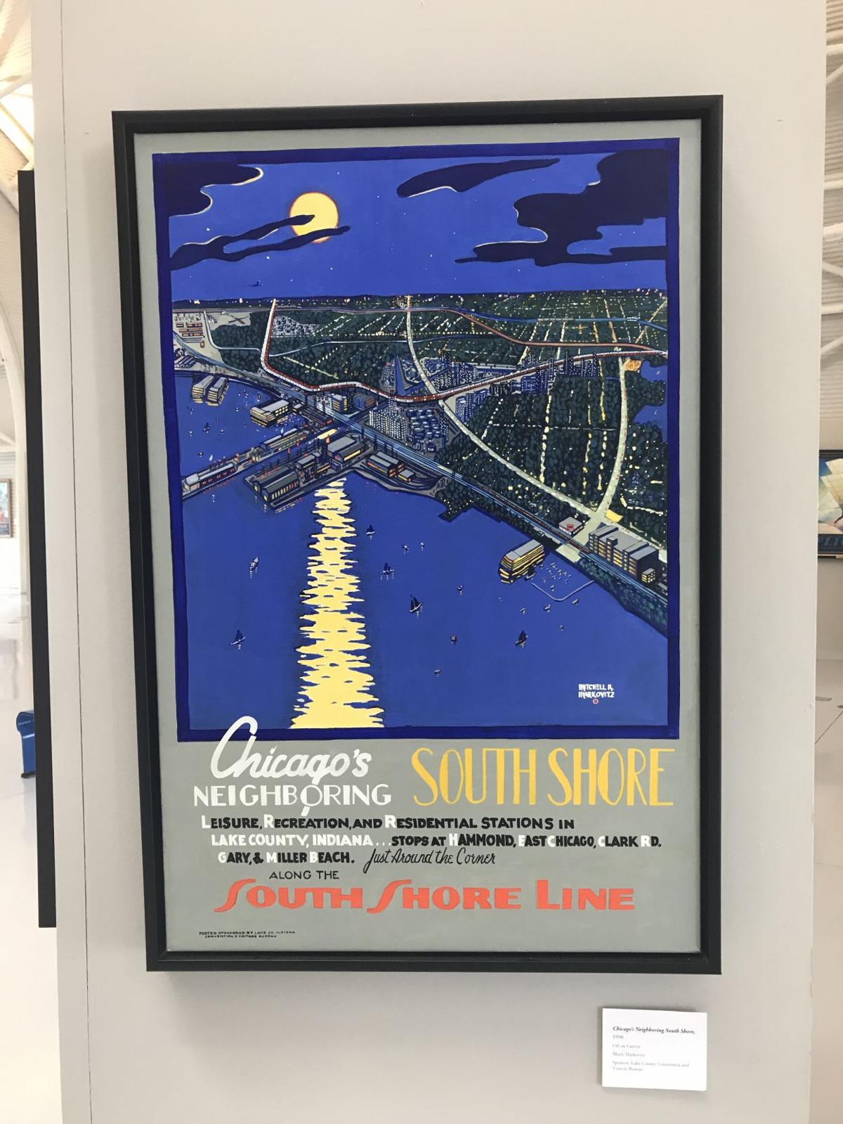 Gallery: South Shore Line Posters at the Indiana Welcome Center