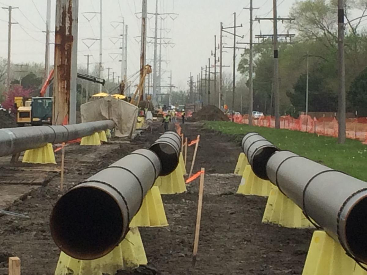 NIPSCO natural gas pipeline project underway in LaPorte County