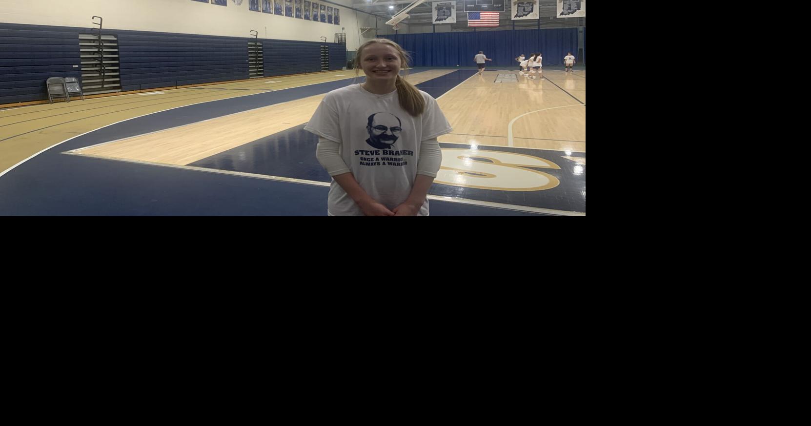 Hannah Evenson has grown into her role as Bishop Noll's libero