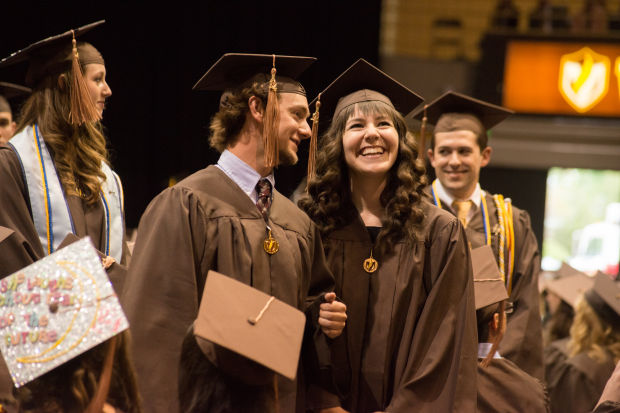 Class of 2014 graduates at Valparaiso University