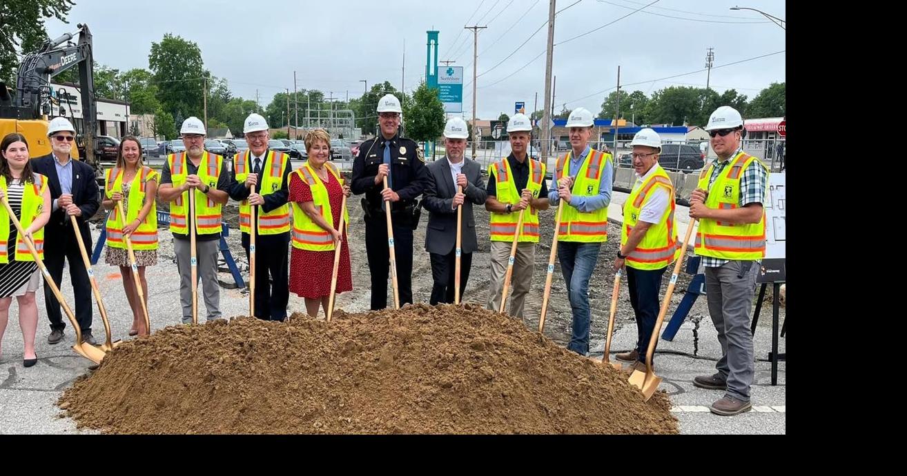 Chesterton breaks ground on new police station