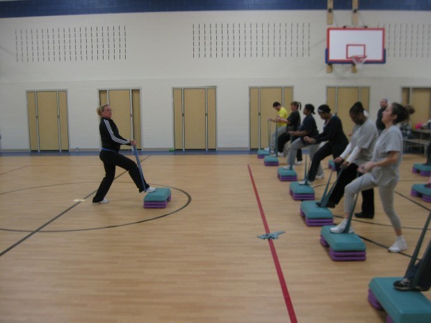 LIFE fitness program at Rickover Junior High