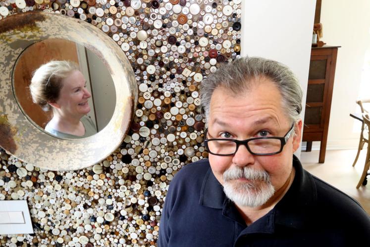 Two artists create one-of-a-kind artwork in Munster house