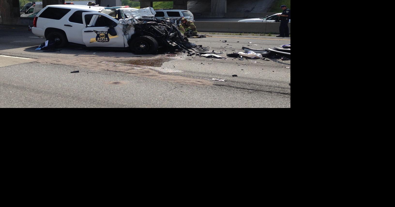 Trooper seriously injured in I-80/94 crash