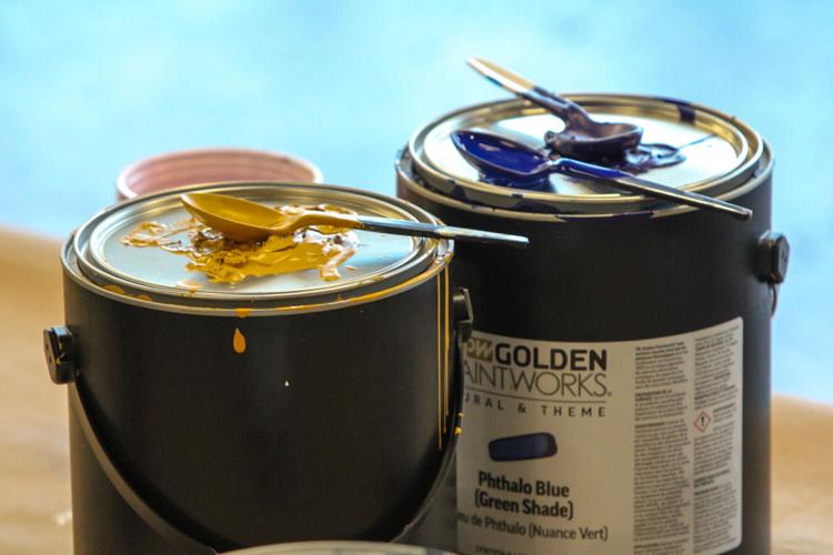 IUN students paint Gary’s story with downtown mural project