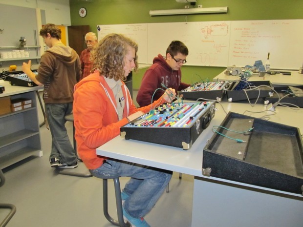 Scouts earn Electricity Merit Badge at IBEW 697 Training Center