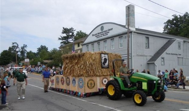 American Legion float wins grand prize in Popcorn Festival Parade
