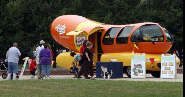 Wienermobile to roll into Region
