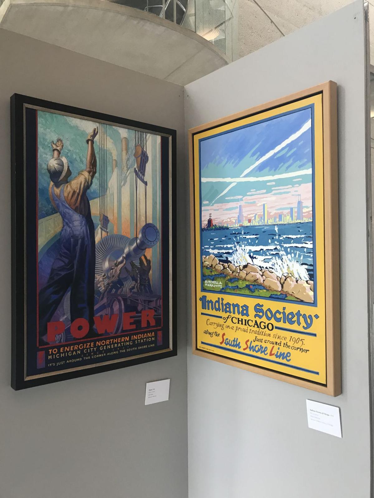 Gallery: South Shore Line Posters at the Indiana Welcome Center