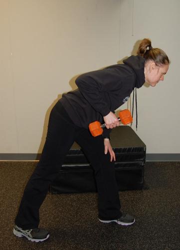 THIS WEEK'S EXERCISE: 2-point row