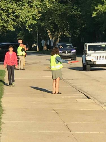 New parent drop-off traffic pattern at Chesterton Middle School
