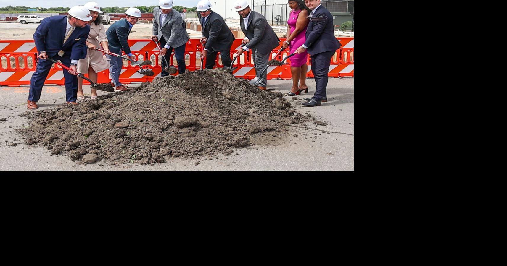 Gary airport celebrates start of $12 million hangar project