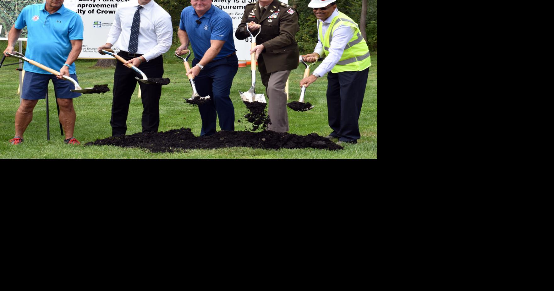 Crown Point breaks ground on sewer improvement project