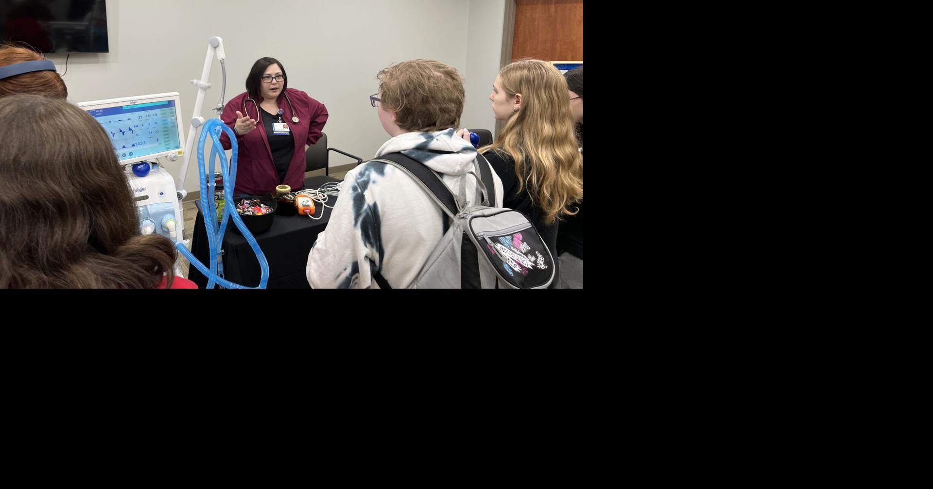 Portage students explore healthcare careers