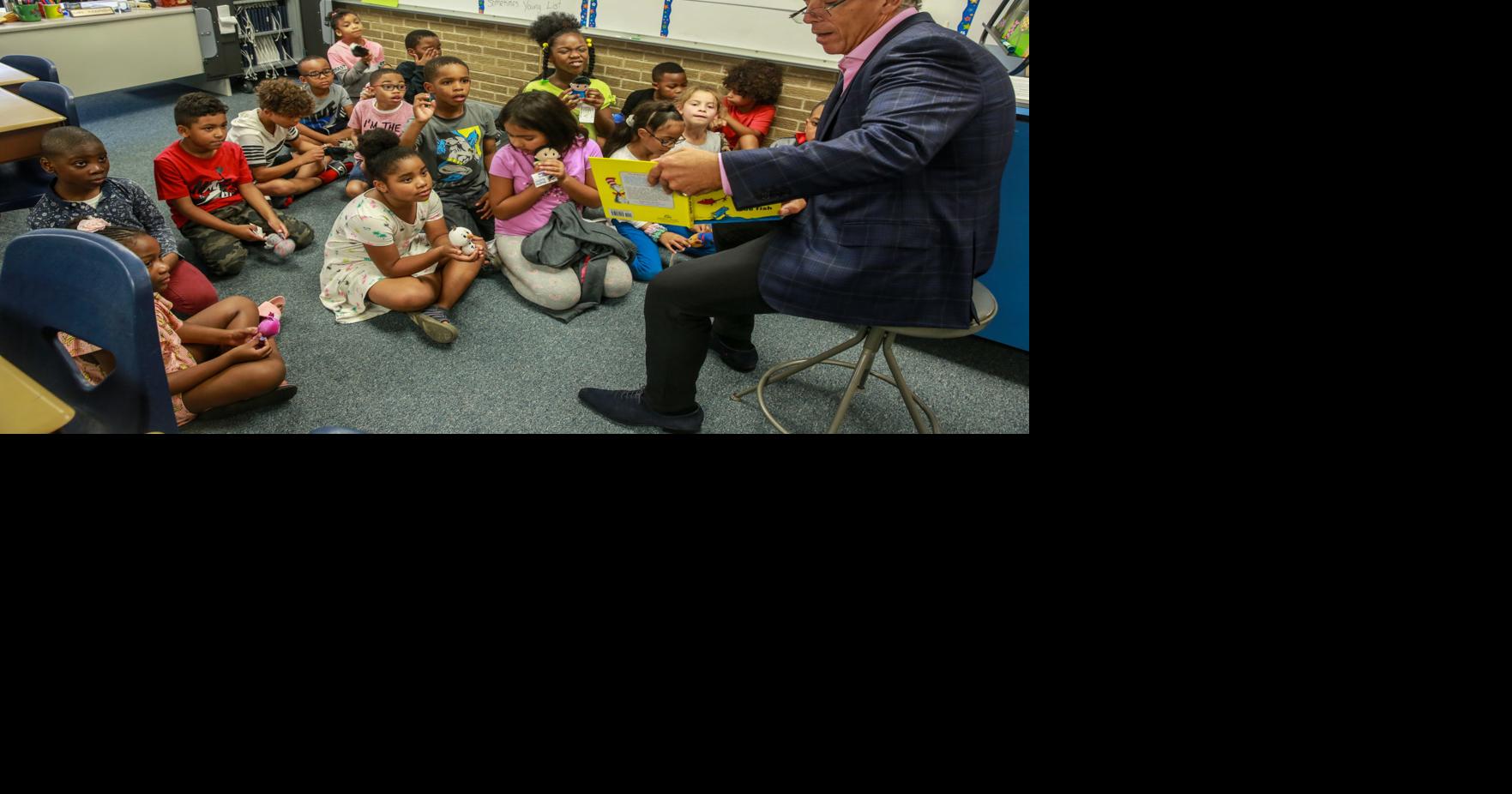 Ken Allen buddies up with United Way to support reading literacy