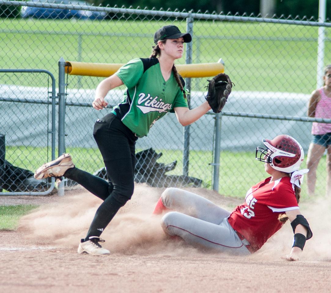 Portage's Kiley Jones slides into third