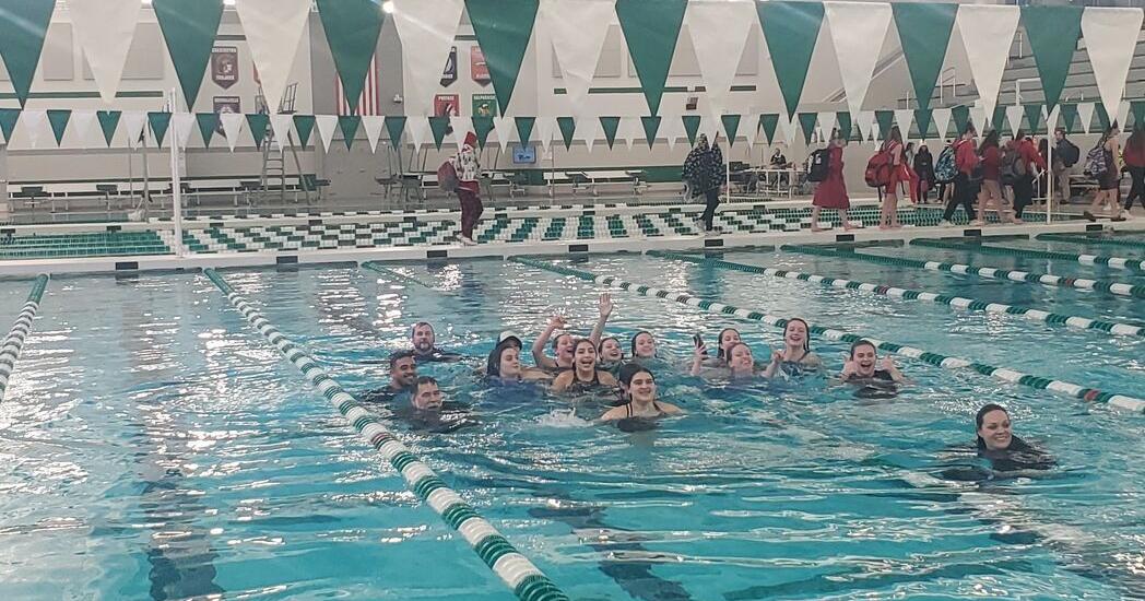 Freshman trio breaks out in DAC swim meet, Chesterton extends streak to 24