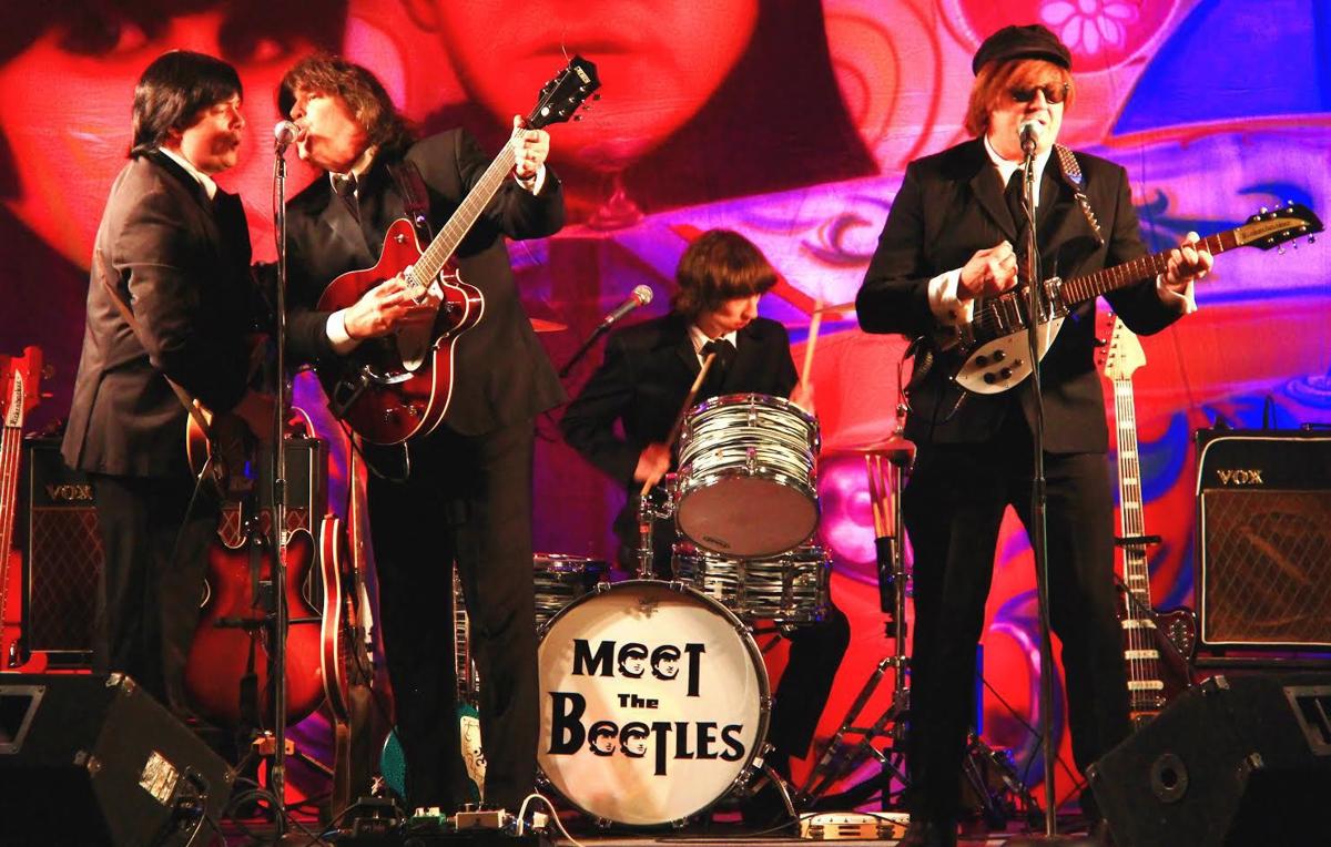 Meet the Beetles performs for critters