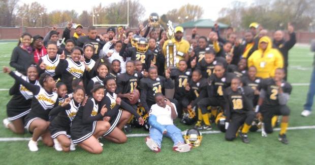 Big plays lead Gary Steelers to Pop Warner title
