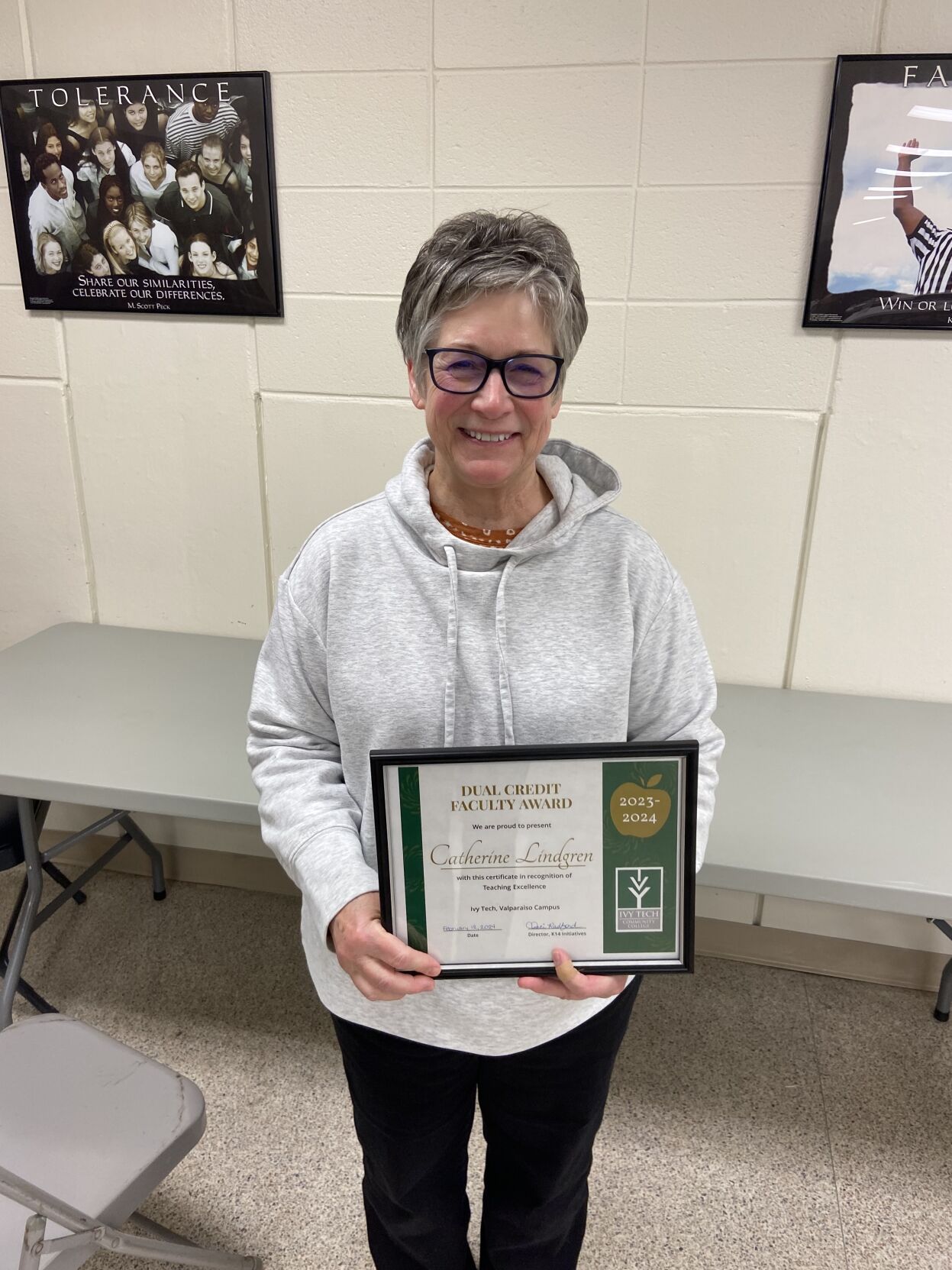 Ivy Tech Valpo names top dual credit instructor