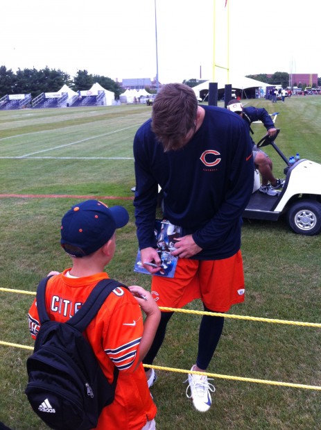 STEVE HANLON: Cutler gets practice in fan friendliness | Steve Hanlon ...