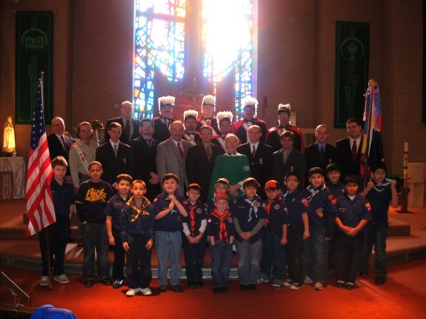 Annunciata Cub Scouts celebrate Scout Sunday