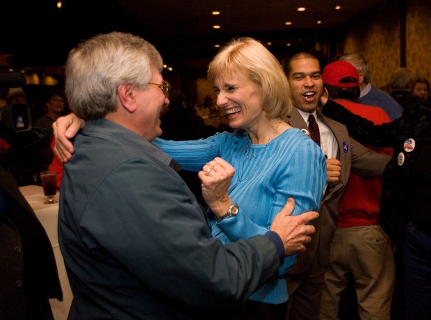 Nancy Adams defeats Commissioner Harper
