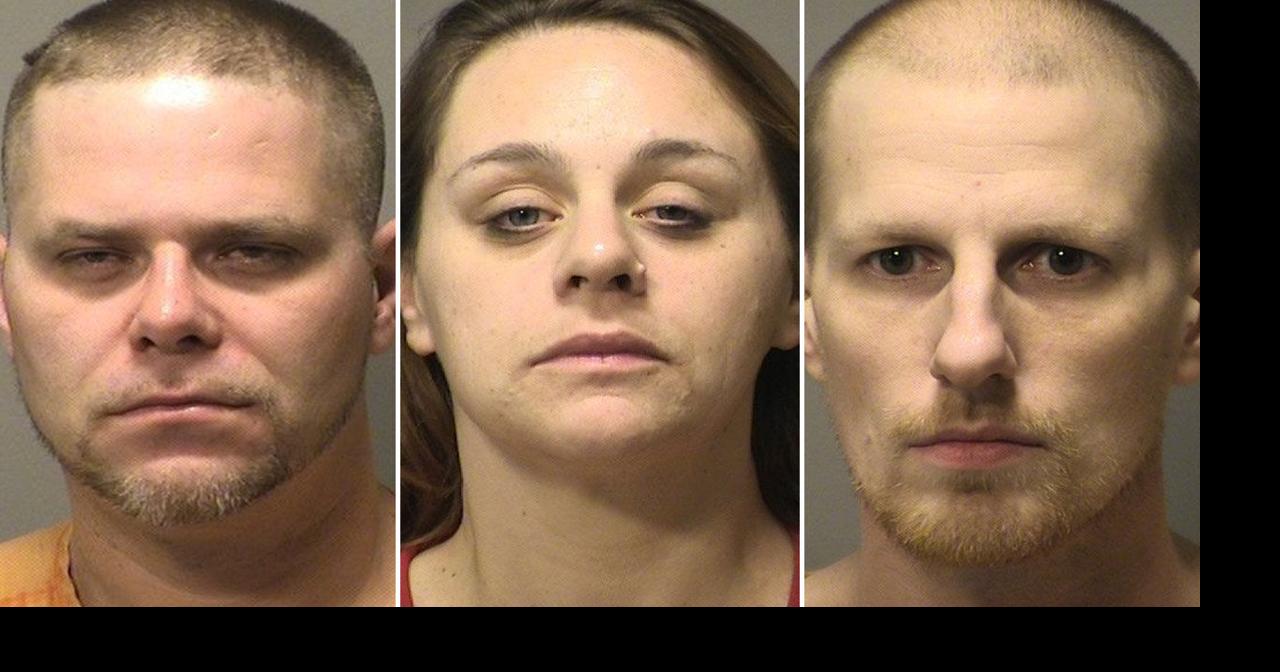 Porter police arrest three on drug dealing, stolen handgun charges