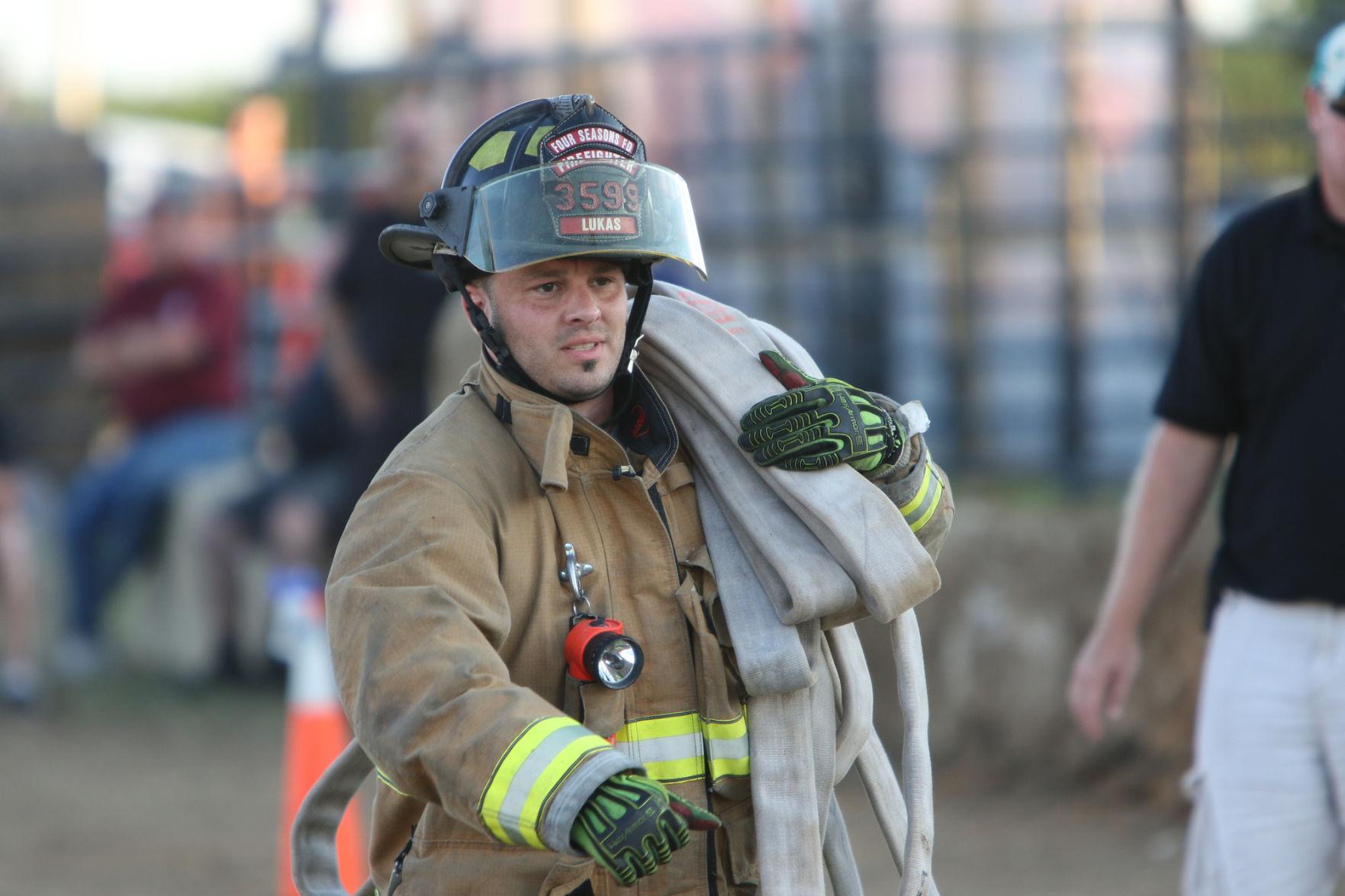 Porter County Fair 2015 Firefighter Challenge