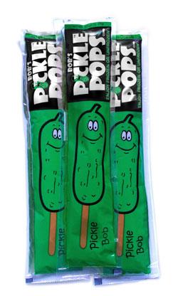 Frozen pickle popsicles an unusually good treat?
