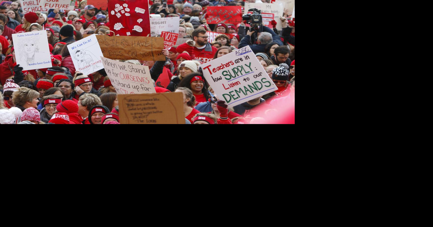 'Red for Ed' rally not changing GOP school funding stance