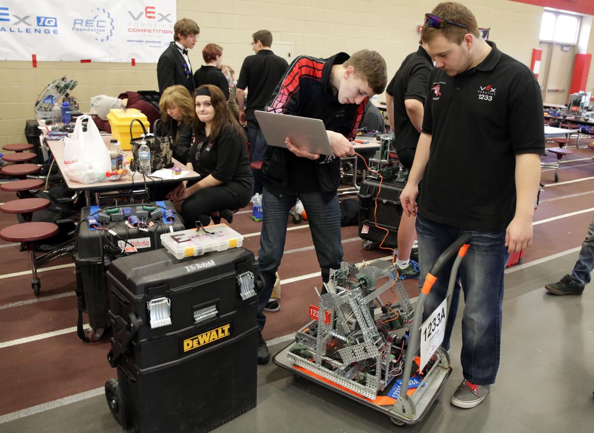 Local high school robotics team competing for state title ...