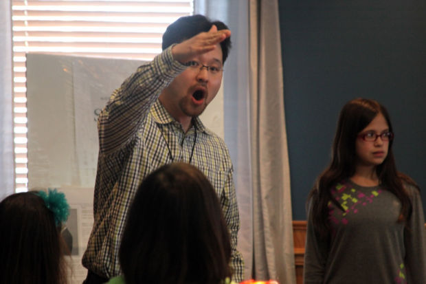 South Korean opera singer visits Books, Brushes and Band for Education ...