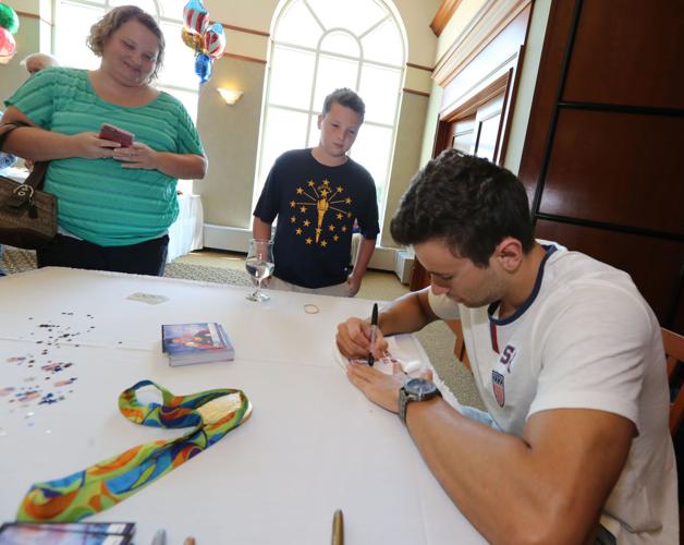 Chesterton honors Olympic gold medalist Blake Pieroni