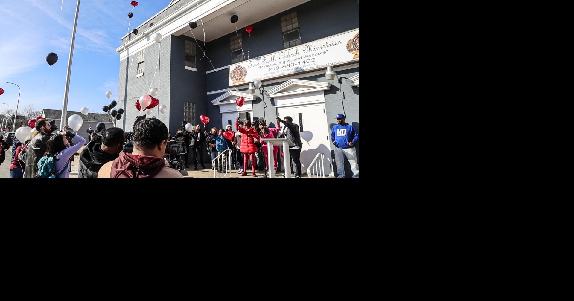 'Put the guns down': Vigil honors 13-year-old fatally shot in Gary