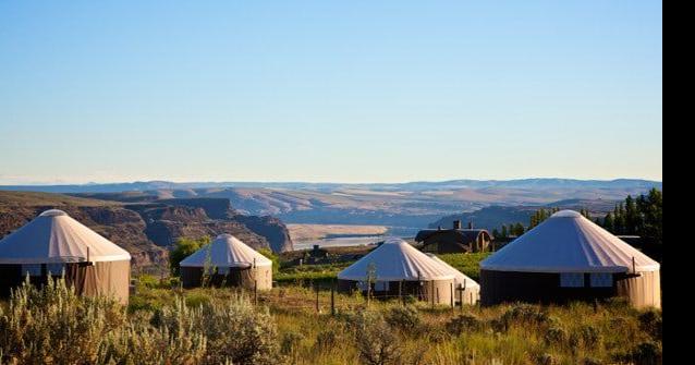 Desert Yurts at Cave B Winery & Resort | Oregon | nwtravelmag.com