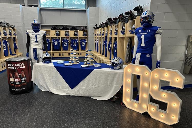 New Football Field House Completed for Team at Greyhound Stadium ...