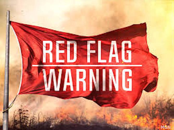 UPDATED: Officials Urge No Burning — High Fire Risk Prompts Red Flag ...