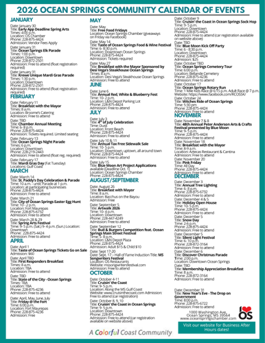 Parades, Shamrocks and Sidewalks: Spring Events Fill the Ocean Springs ...