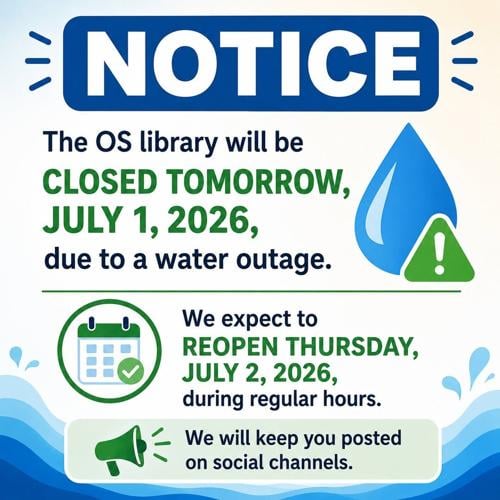 City Announces Multiple Road Closures, Utility Work And Library Closure ...