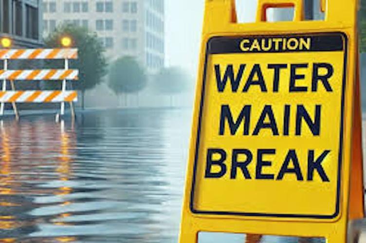 UPDATED: Emergency Repairs Complete After Waterline Break Hits Locals ...
