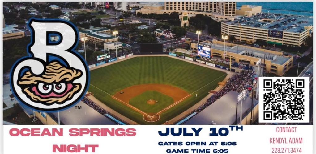 BALLPARK PHOTOS: Mayor Bobby Cox Leads Ocean Springs Night! A Pitch for ...