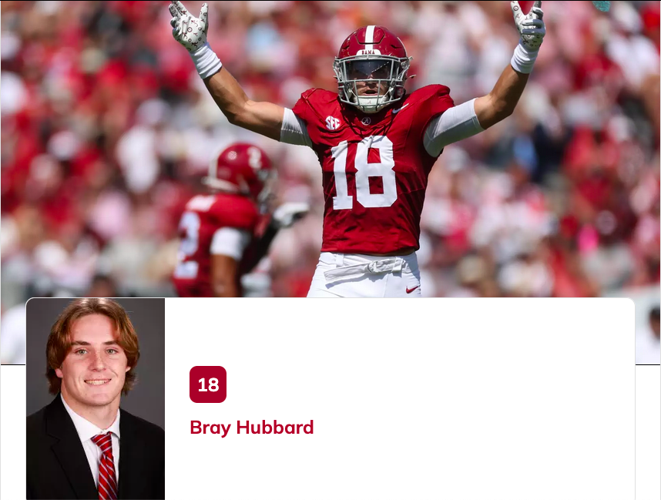 Greyhound to the Gridiron’s Biggest Stage: Hubbard Powers Alabama ...